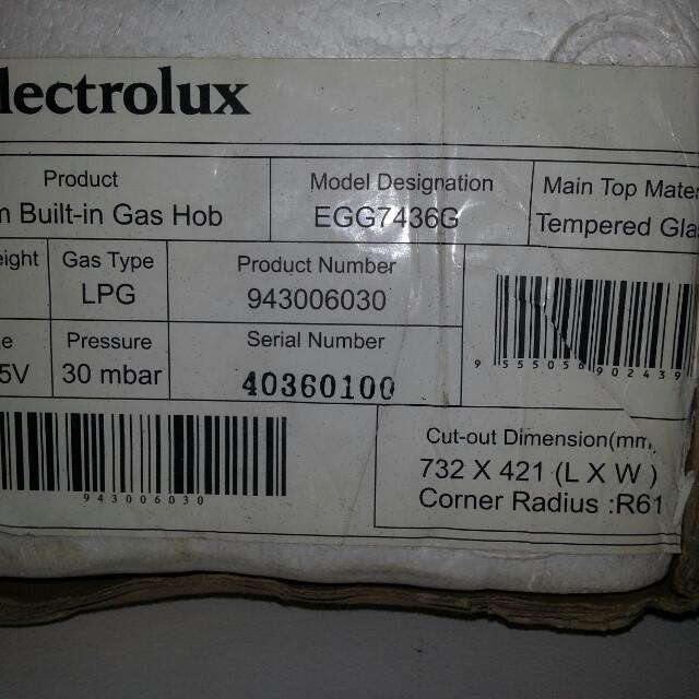 1 Set Cooker hood & hob (hood sold!), TV & Home Appliances, Kitchen ...