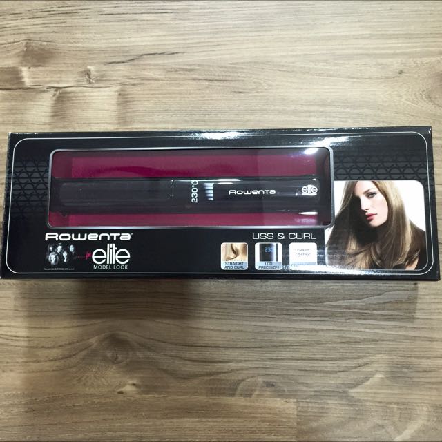 Brand New Rowenta Hair Straightener LISS & CURL ELITE, Beauty ...