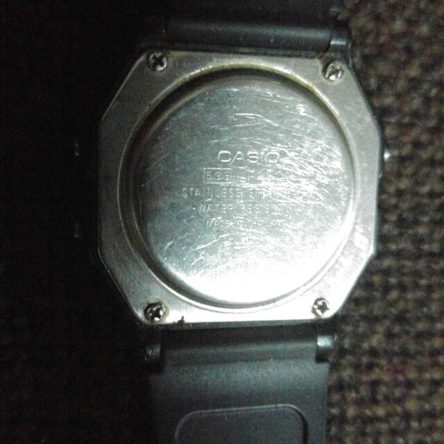 CASIO F-91W waterproof black watch, Health & Nutrition, Health Monitors ...