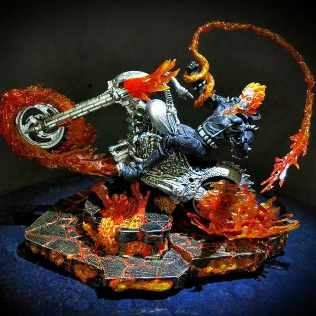 Custom Ghost Rider 6inch Scale Model, Hobbies & Toys, Toys & Games on ...