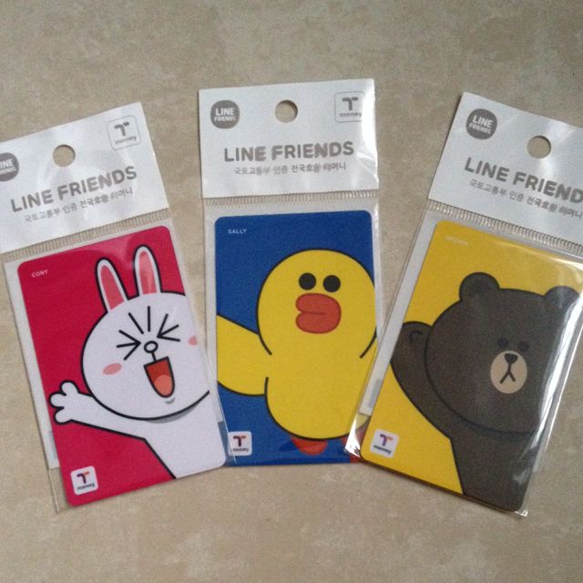 Line Friends T-money, Everything Else on Carousell