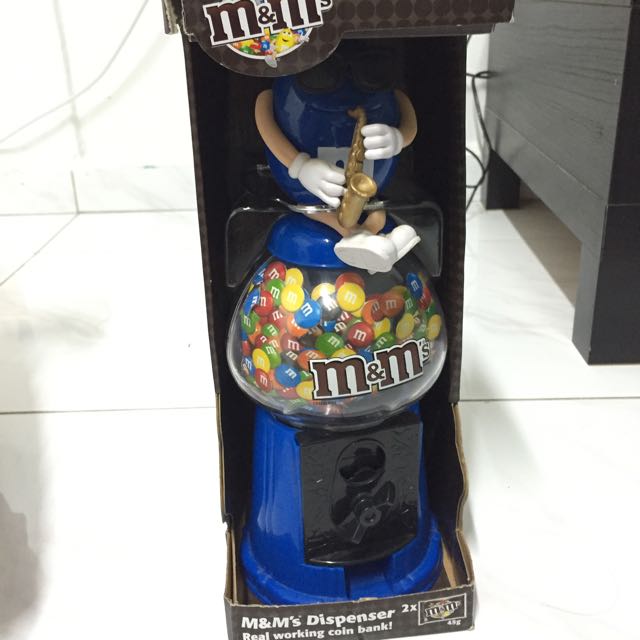 M&M Coin Dispenser (Blue) For $10, Hobbies & Toys, Toys & Games on ...