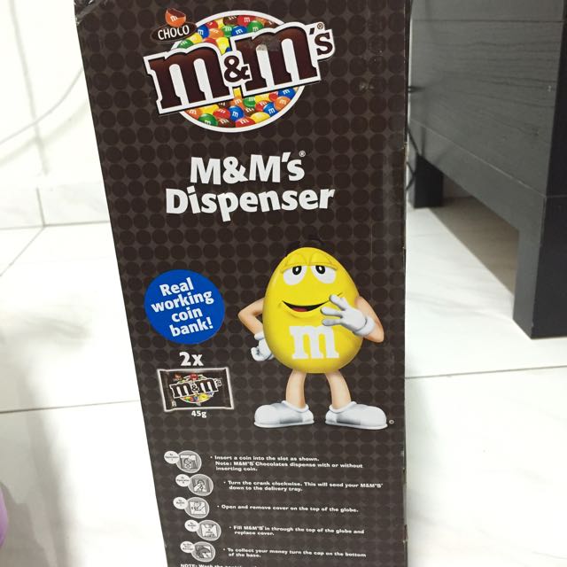M&M Coin Dispenser (Blue) For $10, Hobbies & Toys, Toys & Games on ...