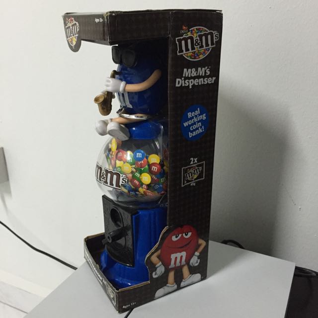 M&M Coin Dispenser (Blue) For $10, Hobbies & Toys, Toys & Games on ...