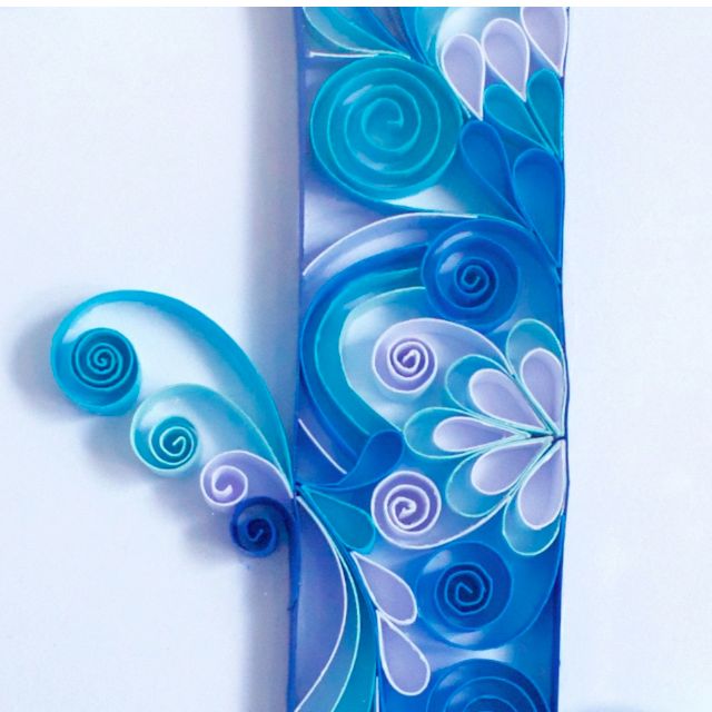 Paper Quilled Monograms - Custom Order, Hobbies & Toys, Stationery ...