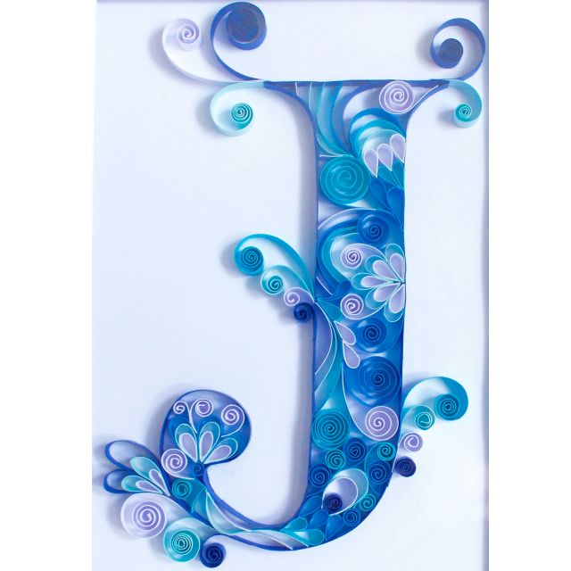 Paper Quilled Monograms - Custom Order, Hobbies & Toys, Stationery ...