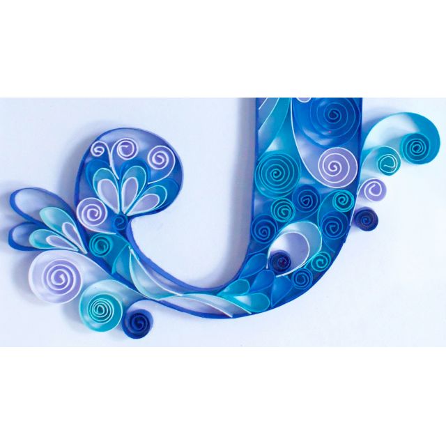 Paper Quilled Monograms - Custom Order, Hobbies & Toys, Stationery ...