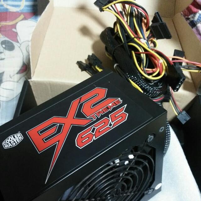 (USED) Cooler Master EXTREME 2 Power Supply Unit 625W PSU, Everything ...