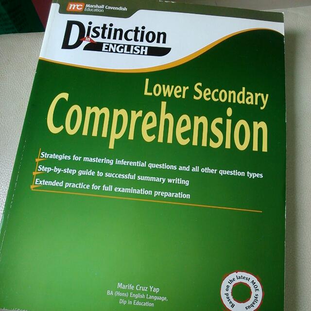 Distinction In English Lower Secondary Comprehension, Hobbies & Toys ...