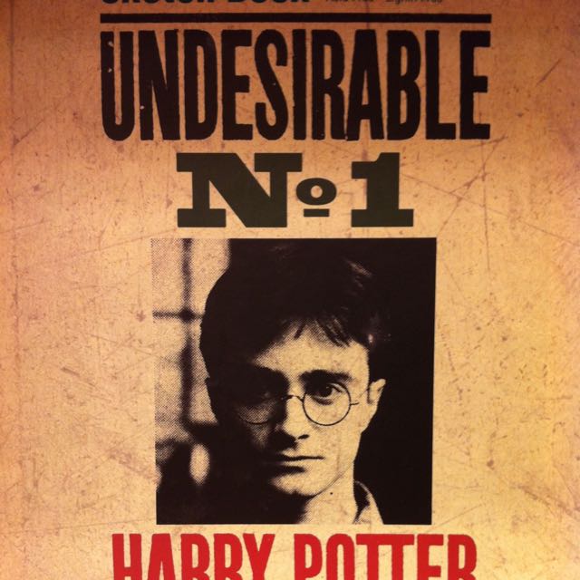 Harry Potter Undesirable Poster No.1, Hobbies & Toys, Stationery ...