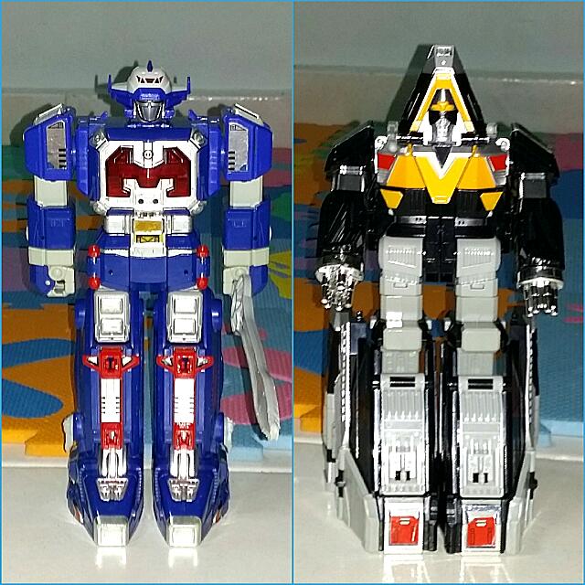 Megaranger Super Mega Galaxy Mega with Mega Delta DX Megazord Year 1997 ...