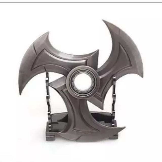 PRICE REDUCED League Of Legends Zed Spinnable Shuriken, Hobbies & Toys ...