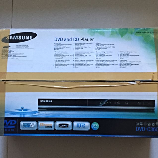 SAMSUNG DVD and CD PLAYER, Computers & Tech, Parts & Accessories ...