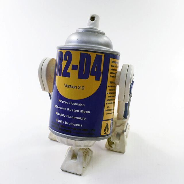 'Spandroid R2-D4' by Nathan Cabrera, Span of Sunset Star Wars R2-D2 WD ...