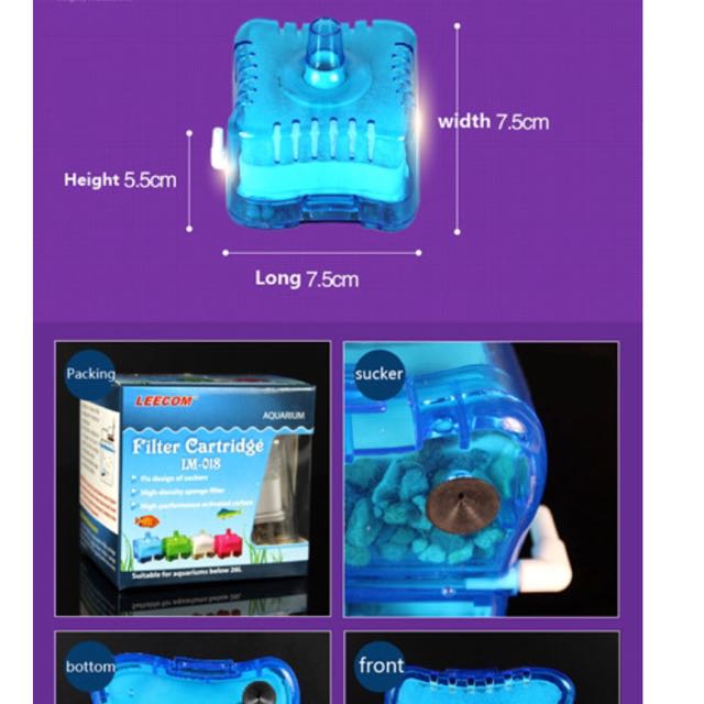 Water Pump/ Fish Tank Filter/Air Pump/ Water Gremlin/aquarium, Pet ...
