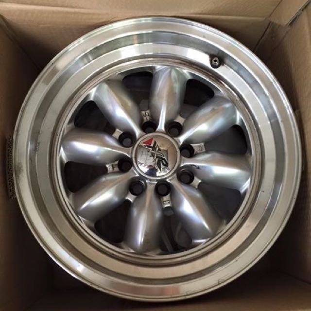 15x7 Offset 15. 4x100 4x114.3 Deep Dish Wheels Rims, Car Accessories ...