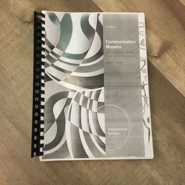 CS8100 Fundamentals Of Communication Studies Textbook, Hobbies & Toys ...
