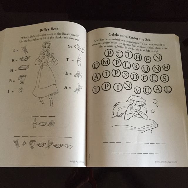 Disney Princess Colouring/Activity Book, Hobbies & Toys, Toys & Games ...
