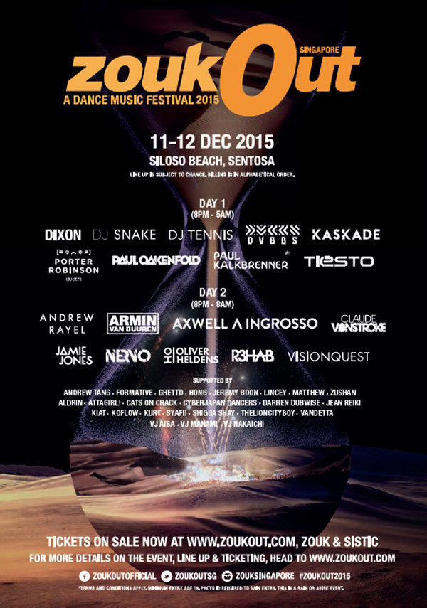 ZoukOut Day 1, Hobbies & Toys, Memorabilia & Collectibles, Fan ...