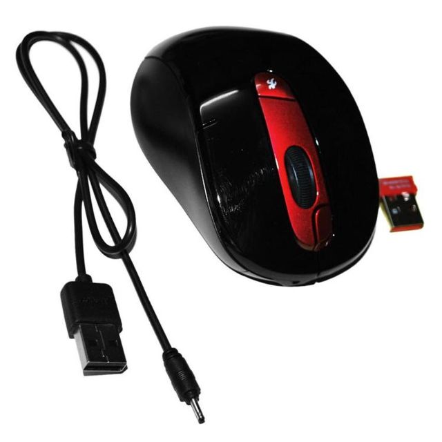 A4Tech G11-570FX-2 Libattery Wireless Mouse Black & Red, Computers ...