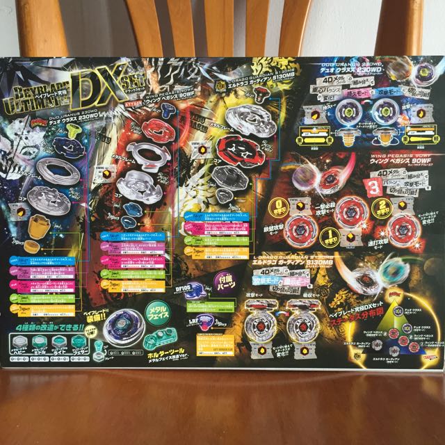 BB121 Beyblade Ultimate DX Set, Hobbies & Toys, Toys & Games on Carousell