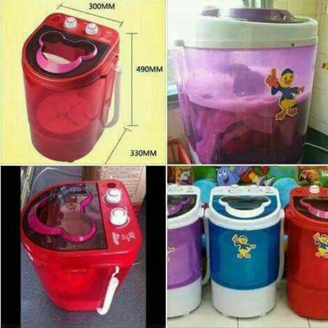 MICKEY MOUSE MINI WASHING MACHINE, TV & Home Appliances, Washing ...