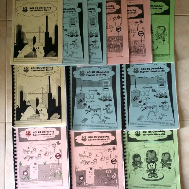 HCI Chem lecture notes + tutorial books (RESERVED), Hobbies & Toys ... HCI Chem lecture notes + tutorial books (RESERVED), Hobbies & Toys ...