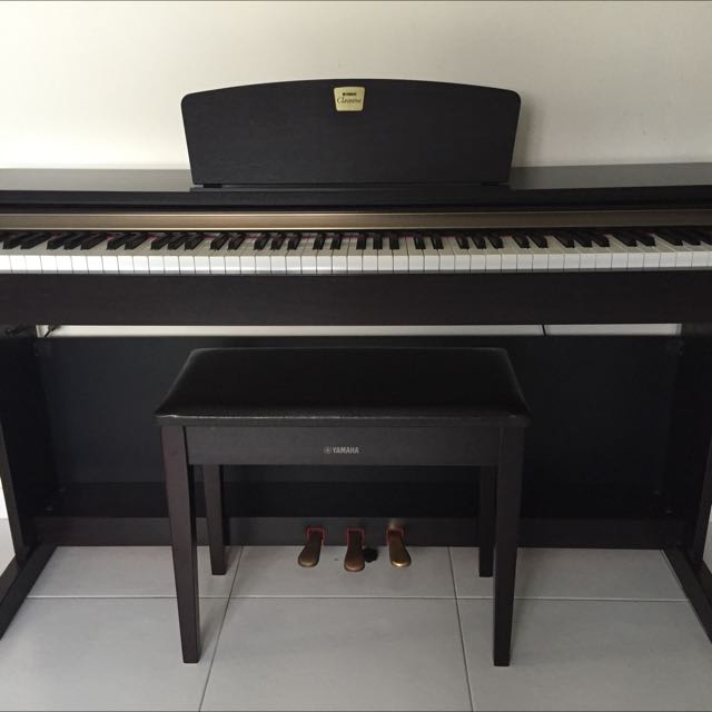 Yamaha Clavinova, Hobbies & Toys, Music & Media, Musical Instruments on ...