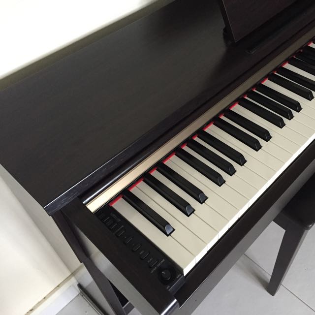 Yamaha Clavinova, Hobbies & Toys, Music & Media, Musical Instruments on ...