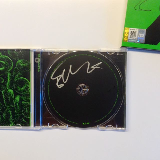 (3 Signature) Ed Sheeran Signed Multiply CD And Artwork| Auction, Hobbies & Toys, Music & Media ...