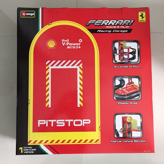 [Brand New] Limited Edition Shell Racing Garage + Ferrari 458 Italia ...