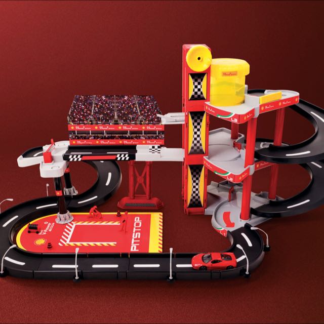 [Brand New] Limited Edition Shell Racing Garage + Ferrari 458 Italia ...