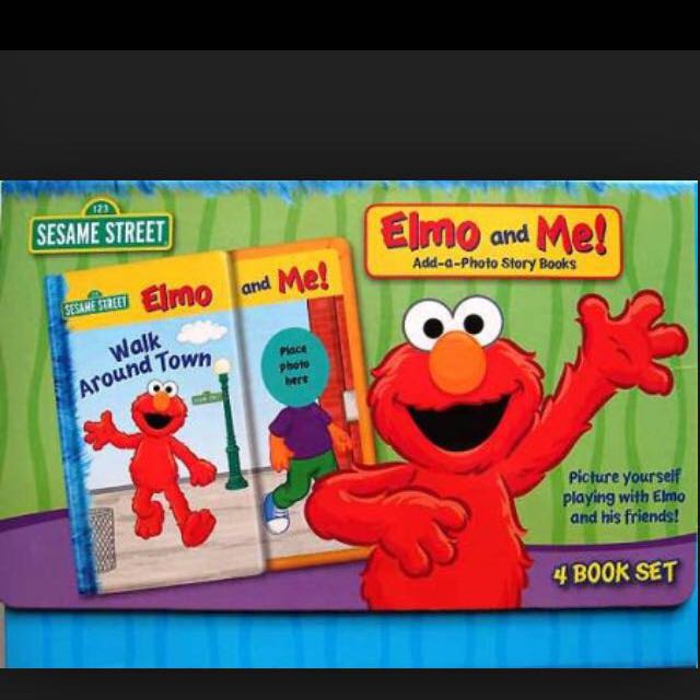 Elmo And Me. Add A Photo Story Book., Hobbies & Toys, Books & Magazines ...