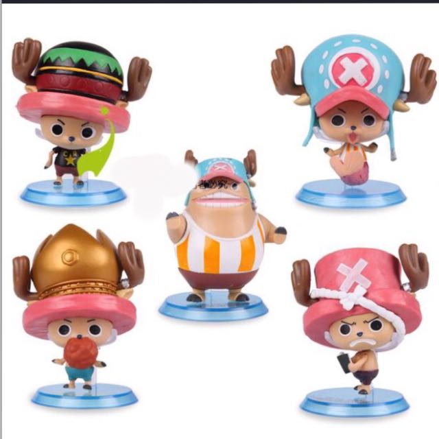 One Piece Chopper Figurine Set, Hobbies & Toys, Toys & Games on Carousell