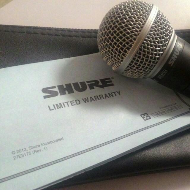 Shure Mic, Audio, Headphones & Headsets on Carousell