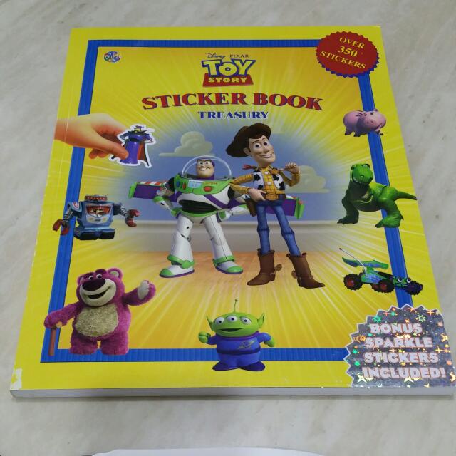 Toy Story Sticker Book Treasury, Hobbies & Toys, Books & Magazines ...