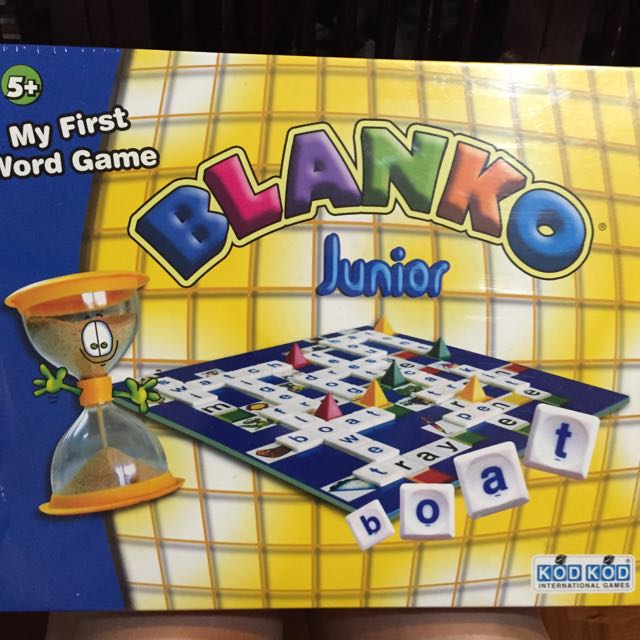 Blanko Junior Word Game, Hobbies & Toys, Toys & Games on Carousell