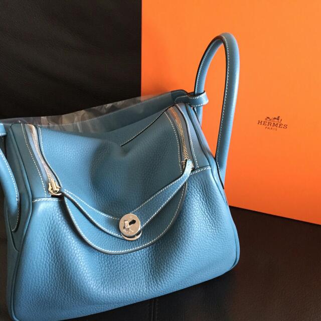 Hermes LINDY 30, Luxury, Bags & Wallets on Carousell