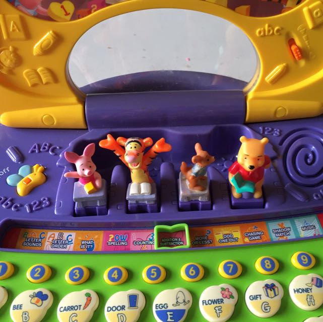 Vtech Winnie The Pooh Press And Play Laptop, Hobbies & Toys, Toys ...