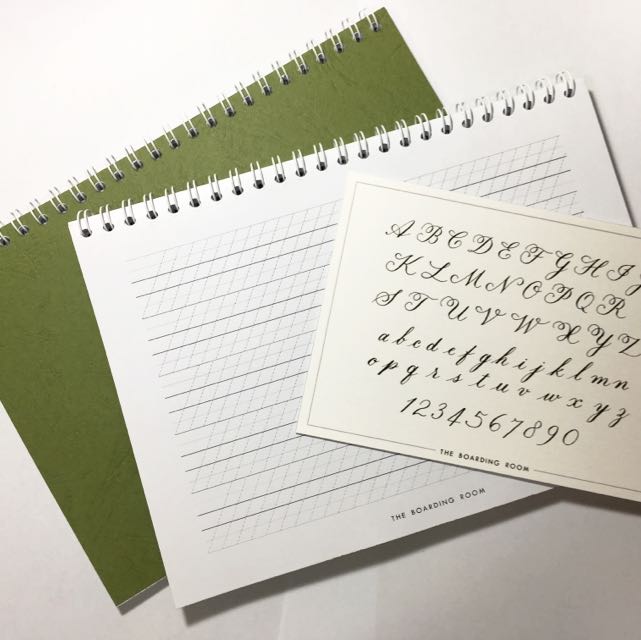 Calligraphy Practice Notebook - A5 Size, Hobbies & Toys, Stationery ...