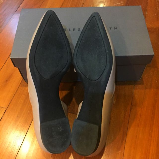 CHARLES AND KEITH // D'orsay Nude, Women's Fashion, Footwear, Heels on ...