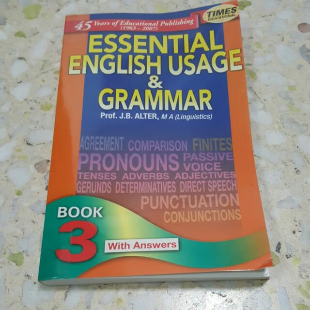Essential English Usage & Grammar, Hobbies & Toys, Books & Magazines ... Essential English Usage & Grammar, Hobbies & Toys, Books & Magazines ...