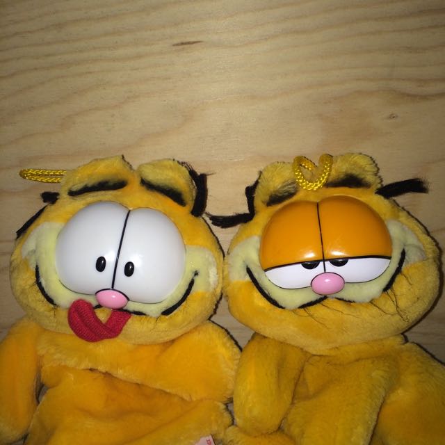 Garfield Hand Puppet, Hobbies & Toys, Toys & Games on Carousell