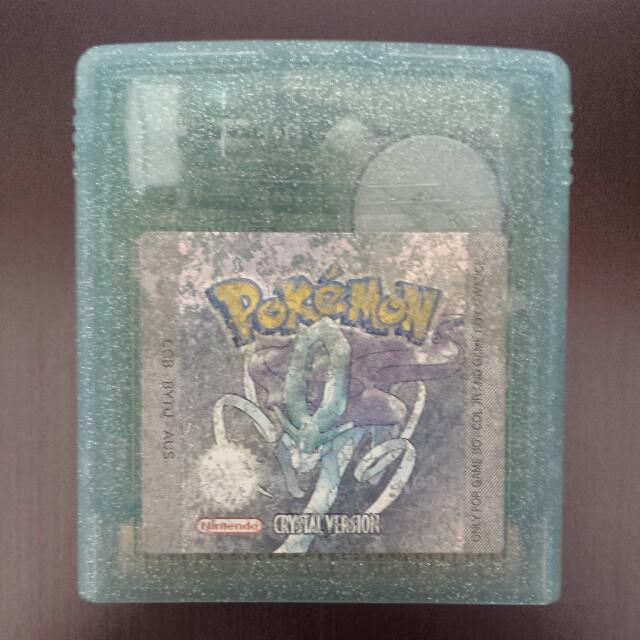 Pokemon Crystal Version Gameboy Color, Hobbies & Toys, Toys & Games on ...