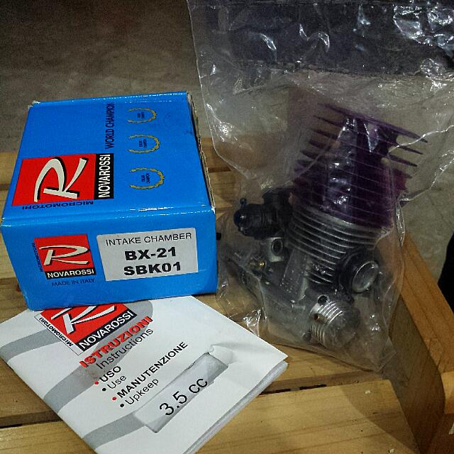 Novarossi .21 BX-21 SBK01 Nitro RC Engine, Sports Equipment, Bicycles ...
