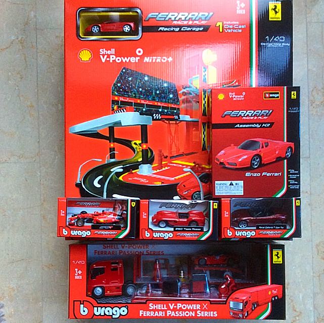Shell Ferrari Racing Complete Set, Hobbies & Toys, Toys & Games on ...