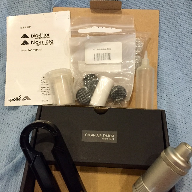 Apollo Clean Air Bio-Filter Moisture System for Scuba Diving, Sports ...