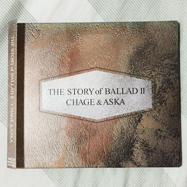 Chage & Aska The Story Of Ballad 2 Japan ( Obi ), Hobbies & Toys ...