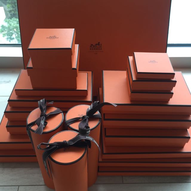 Hermes Boxes, Luxury, Bags & Wallets on Carousell