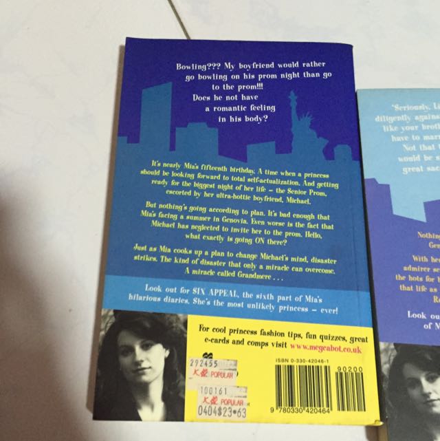 The Princess Diaries Books, Hobbies & Toys, Books & Magazines, Children ...